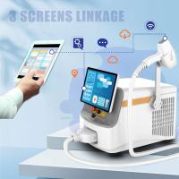 China 3 Wavelength 808nm 755nm 1064nm Diode Laser Hair Removal Device with Ice Titanium for sale