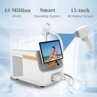 China 3 Wavelength 808nm 755nm 1064nm Diode Laser Hair Removal Device with Ice Titanium for sale