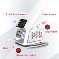 China Portable NO Q Switch 755nm 808 Nm Diode Laser Hair Removal Machine With Optional Spot Size for sale