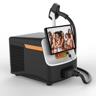 China 755 808 1064 Diode Laser Skin Hair Removal Device With 6-16 Laser Bars And Touch Screen for sale