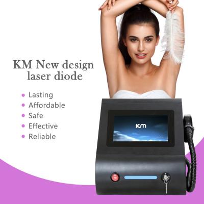 China KM LASER Shell 808nm Diode Laser Hair Removal Customizable with Client's Logo for sale