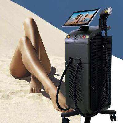 China Titanium Platinum 3 Wave 755 808 1064nm Diode Laser Machine Energy Treatment for sale