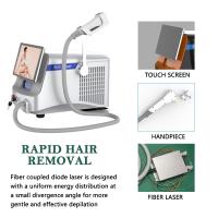 China Lightweight Fiber Laser Hair Removal Machine Portable Permanent Hair Removal System for sale