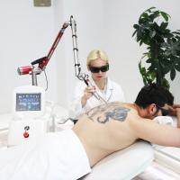China OEM ODM Custom Picosecond Laser Tattoo Removal Machine With 15 Inch Color Touch Screen for sale