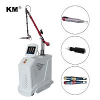 China 4 Wavelengths Nd YAG Q Switch Laser Machine Tattoo Removal Stationary Style for sale
