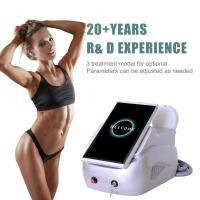 China 300us EMS Slimming Machine Standing Type High Intensity Focused EMS Body Sculpting Machine for sale