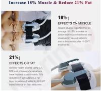 China Electromagnetic Muscle Stimulation Machine Non Invasive RF Slim Beauty Machine 5000W For Weight Loss for sale