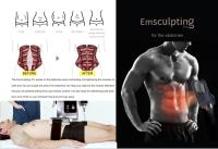 China Commercial EMS Slimming Machine 10 inch touch screen for beauty salon / spa for sale