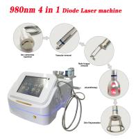 China 4 in 1 980nm Diode Laser Machine Portable For Beauty Centers Salon for sale
