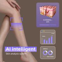 China 808 Diode Laser Ice Hair Removal Machine 4 Wavelengths 1064nm Changeable Spot Size Android System for sale