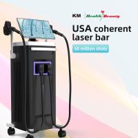 China 808 Diode Laser Ice Hair Removal Machine 4 Wavelengths 1064nm Changeable Spot Size Android System for sale