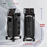 China KM 3 Wavelengths 755+808+1064 Ice Titanium Diode Laser Hair Removal Machine 810nm Diodo Depilation machine for Sales Price for sale