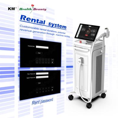 China KM D16 NEW AI 4 Waves 755 808 1064 940 nm Depilation  salon laser hair removal diode laser machine for sale