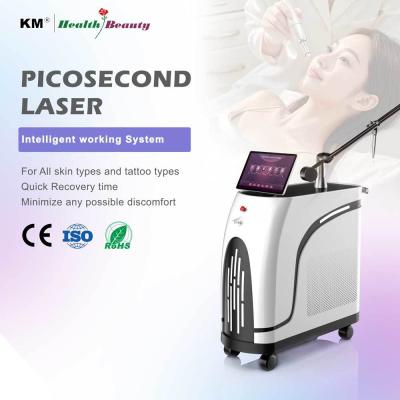China KM High Energy Long Pulse Nd YAG Alexandrite Laser Hair Removal Skin Care 755nm 1064nm Laser Machine for Professional Use for sale