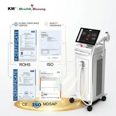 China 3in1 Multi Function 808nm Diode Laser Hair Removal Machine with Skin Rejuvenation Skin Tightening for SEA Clinics for sale