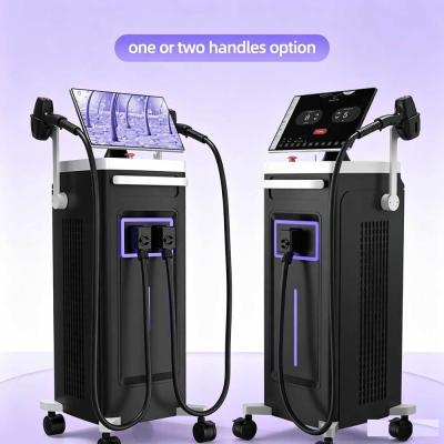 China 2000W 808nm 1064nm Diode Laser Hair Removal Machine Dual Handles Beauty Salon for sale