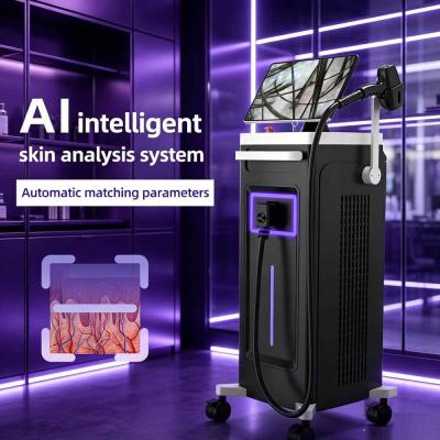 China 1600W 755nm 808nm 1064nm Triple Wavelength Diode Laser Hair Removal Machine Clinic Grade for sale