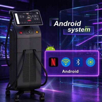China Fiber Coupled 1000W 808nm Diode Laser Hair Removal Machine High Peak Power for EU Distributors for sale