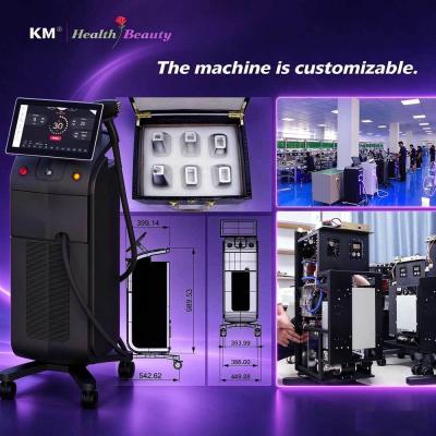 China Wholesale 800W 3 Wavelengths Diode Laser Hair Removal Machine OEM Logo Service for Beauty Distributors for sale