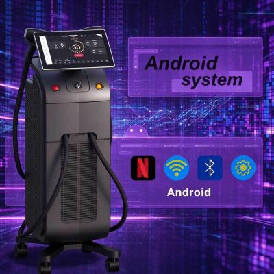 China Long Pulse 1200W Dual Wavelength Diode Laser Hair Removal Machine 755nm 1064nm Alexandrite for Dermatology Centers for sale