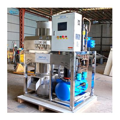 China Automatic Food Grade Tube Ice Maker Machine 1 Ton Per Day for Commercial Wide Range of Applications for sale