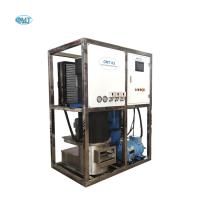 China 6.8kw Powerhouse Portable Tube Ice Maker 1 Ton Stable Operation With High Speed for sale
