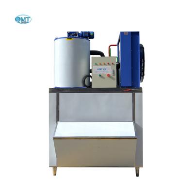 China Air Cooling Seawater Flake Ice Machine Easy Control Commercial Flake Ice Maker for sale