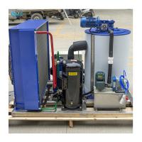 China Fresh Keeping Industrial Flake Ice Maker 1.5 Tons Large Capacity And High Reliability for sale