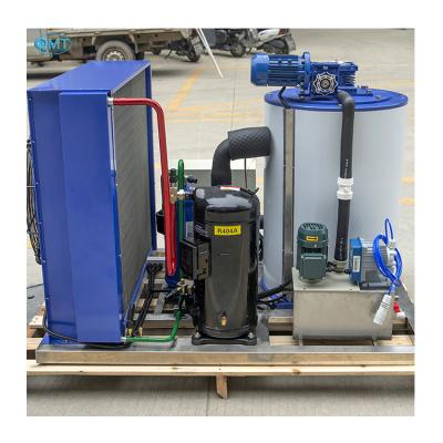 China Fresh Keeping Industrial Flake Ice Maker 1.5 Tons Large Capacity And High Reliability for sale