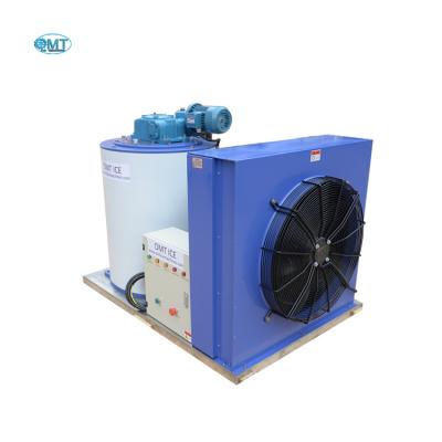 China 480 KG Flake Ice Machine for Fish Snow Flake Ice Production in Industrial Environment and Countertop for sale