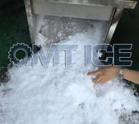 China Adjustable Speed Electric Ice Crusher Machine High Capacity With Container for sale