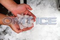 China Semi Auto Industrial Ice Chipper Easy Operation Stainless Steel Corrosion Proof for sale