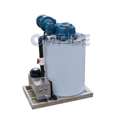 China Sea Water 3ton Freshwater Flake Ice Machine Stainless Steel Ice Flake Maker Machine for sale