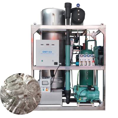 China Industrial 10 Ton Tube Ice Machine with and Refcomp Compressor for sale