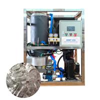 China 0.5 Ton 24 Hour Sanitary Ice Machine Tube Direct Sell featuring R404a/R22 Refrigerant and 500KG Ice Storage Capacity for sale
