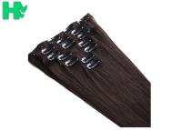 China Long Synthetic Clip In Hair Extensions for sale