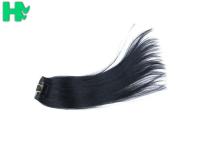 China One Piece Synthetic Hair Extensions Clip In 100 High Temperature Fiber 10 to 28 Inch for sale