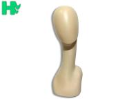 China PE Wig Head Stand 52cm Head Circumference 50cm Height for Long Hair Display for sale