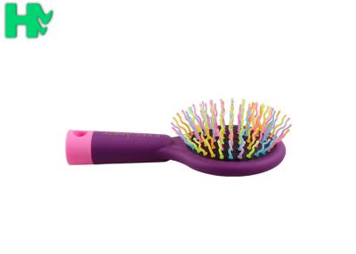 China Polyester Rainbow Massage Comb 15cm for Straight and Curly Hair for sale