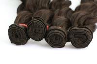 China Virgin Remy Human Hair Clip In Extensions 8A Mongolian Loose Wave 100g 18 Inch for sale