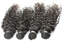 China Natural Black Afro Kinky Curly Human Hair Extensions 100g per Bundle 6-30 Inch for sale