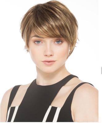 China Silky Straight Short Synthetic Wigs for sale