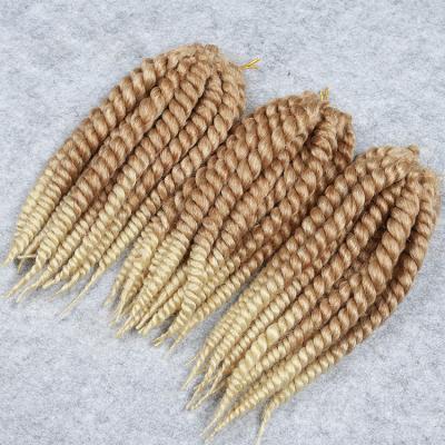 China Synthetic Hair Weave Twist Crochet Braid Hair 12 Inch 65g Curly Hair Pieces for sale