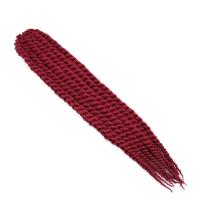 China Twist Braiding Artificial Hair Pieces Crochet Braid Hair Extensions 50g-165g Custom Length for sale