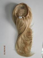 China Heat Resistant Synthetic Human Hair Ponytail 20 inch Silky Straight Clip On Hairpiece for Women for sale