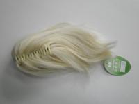 China Claw Clip Ponytail Hair Piece Heat Resistant Fiber Blonde 80g 18 Inch for sale