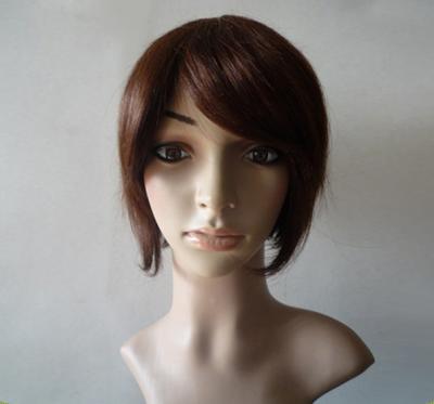 China Glueless Full Silk Blonde Human Hair Lace Front Wig 10 inch 7A Grade Virgin Remy for sale