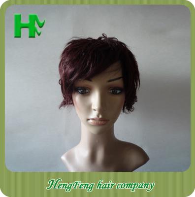 China 100% Human Hair Body Wave Lace Front Wig 8-28 Inch Natural Color for Women for sale