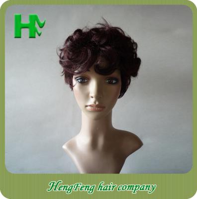 China 7A Black Deep Wave Natural Human Hair Wig 130% Density 22 Inch No Shedding No Tangle for sale