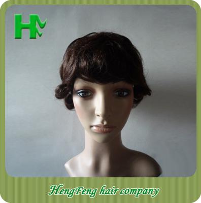 China 100 Virgin Brazilian Human Hair Wigs No Shedding 8-30 Inch for White Women for sale